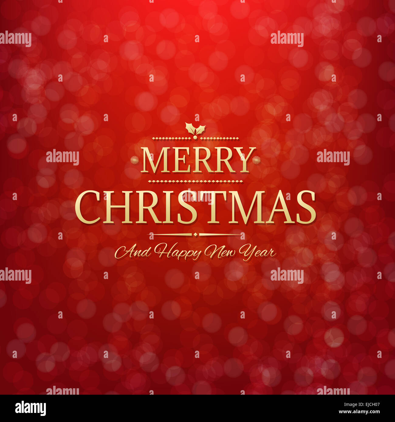 Red Bokeh Card Stock Photo - Alamy