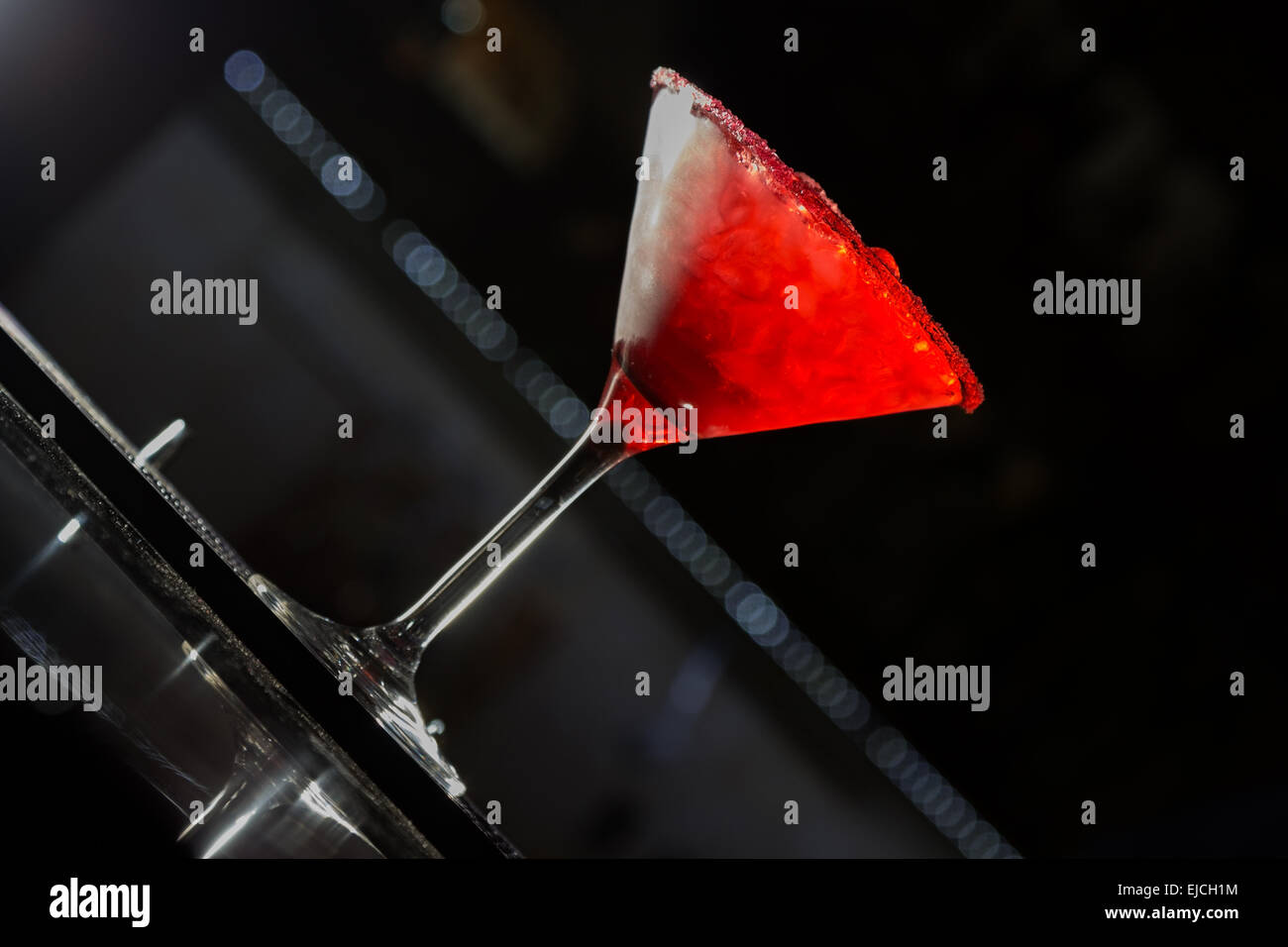 cocktails on the bar counter Stock Photo - Alamy