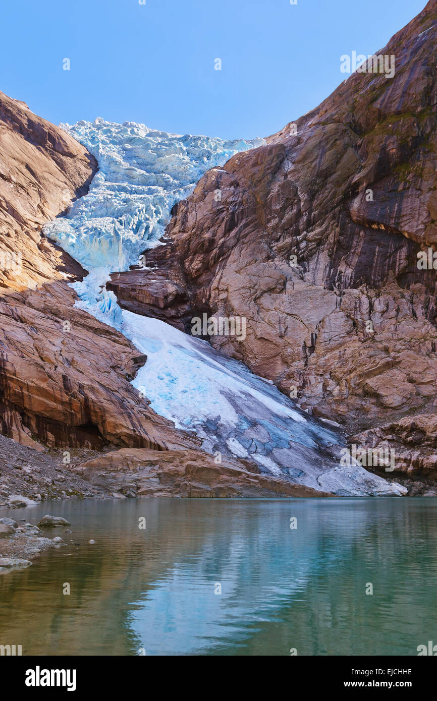 The briksdal glacier hi-res stock photography and images - Alamy