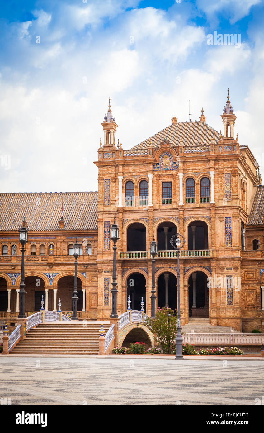 Seville Spain Square Stock Photo - Alamy