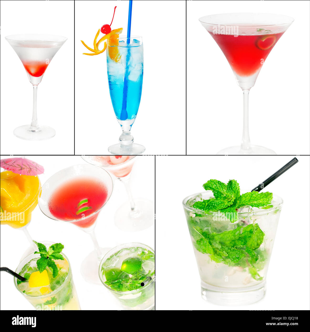 Margarita cocktails lemon orange hi-res stock photography and images ...