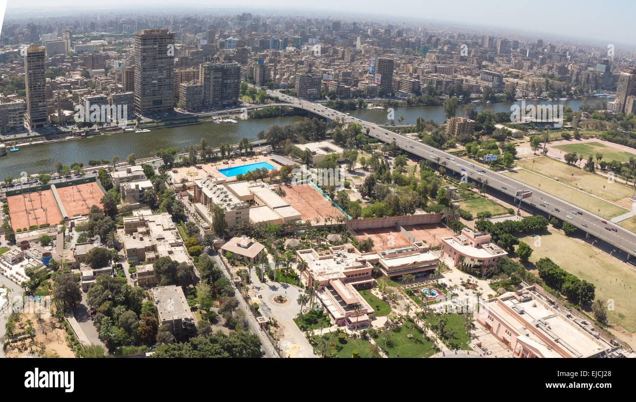 Giza aerial hi-res stock photography and images - Alamy