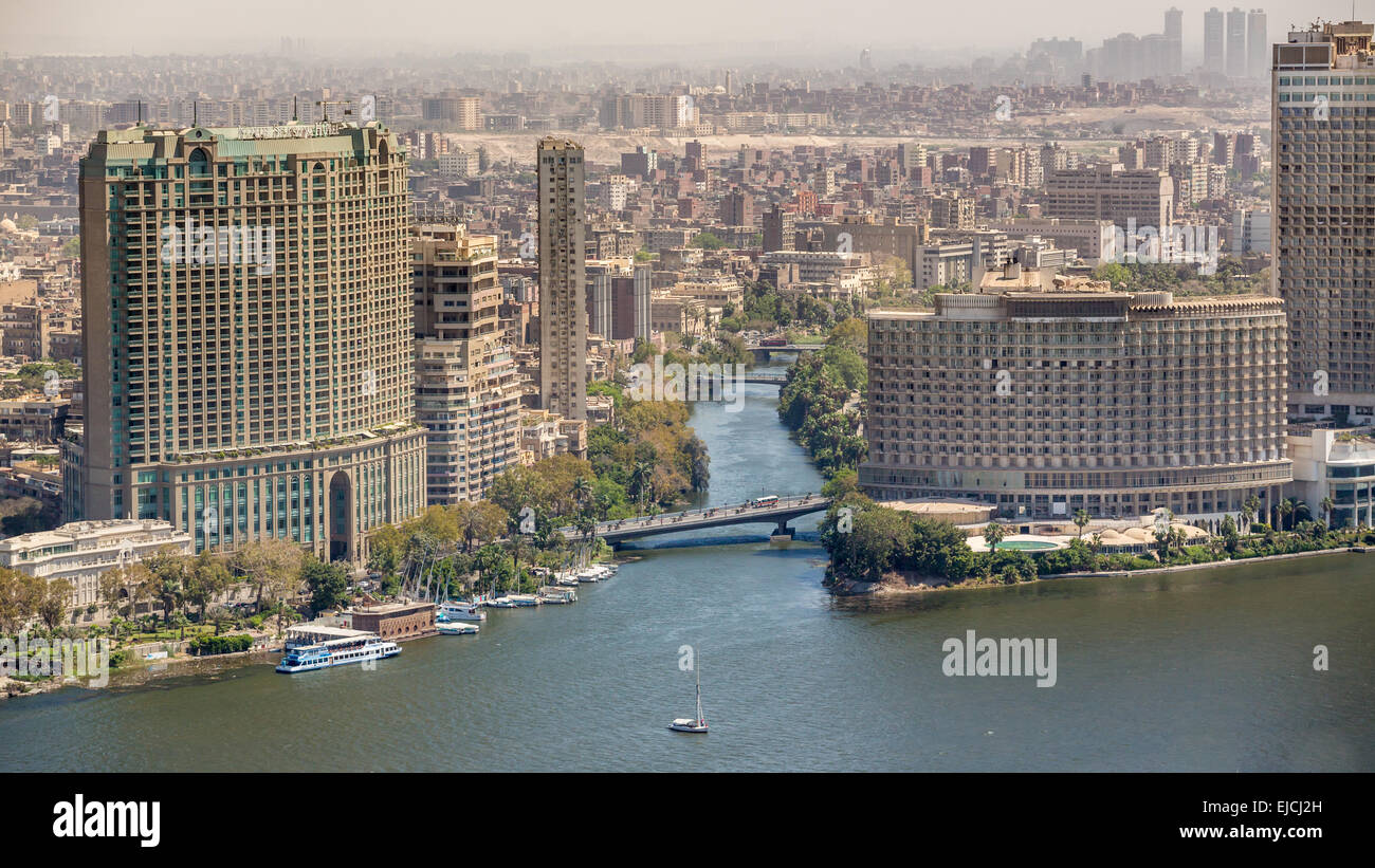 Aerial view of Cairo Stock Photo - Alamy