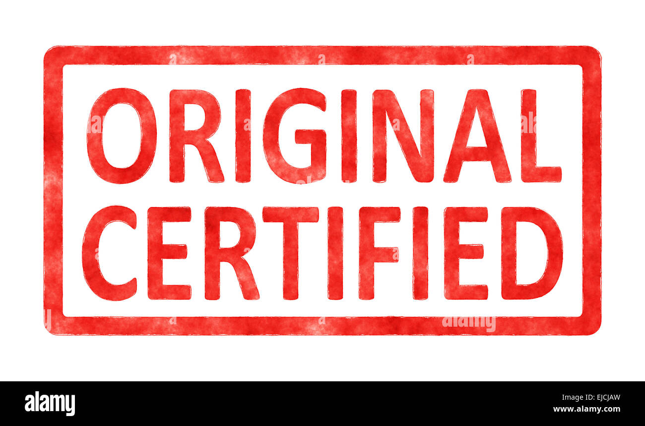 Certified sticker hi-res stock photography and images - Alamy