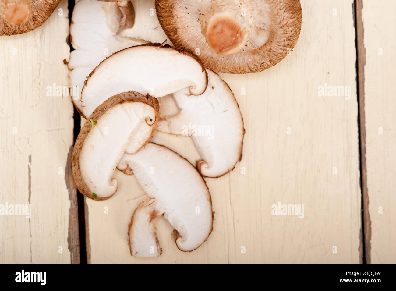 Shiitake mushroom white background hi-res stock photography and images ...
