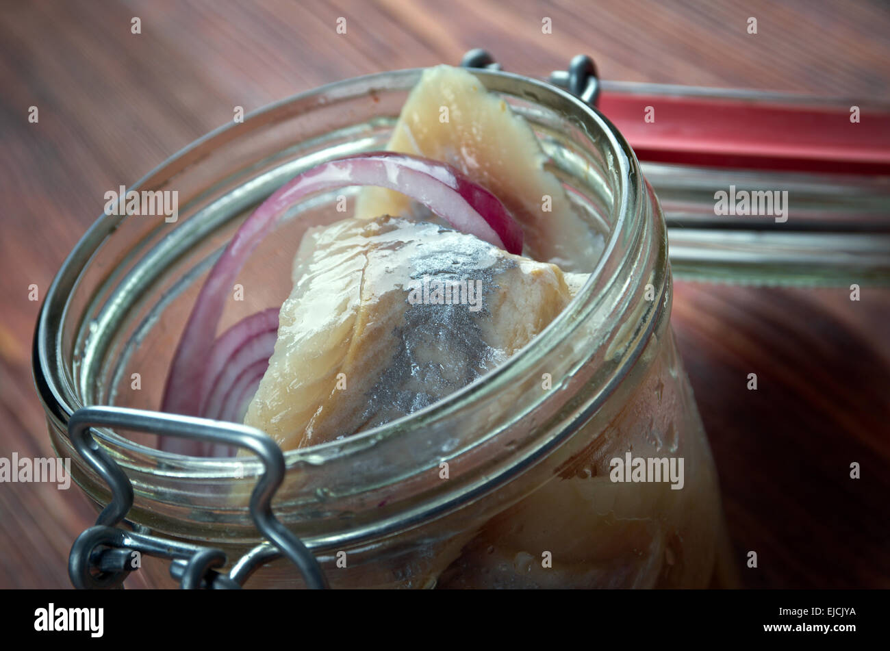 Pickled herring norway hi-res stock photography and images - Alamy