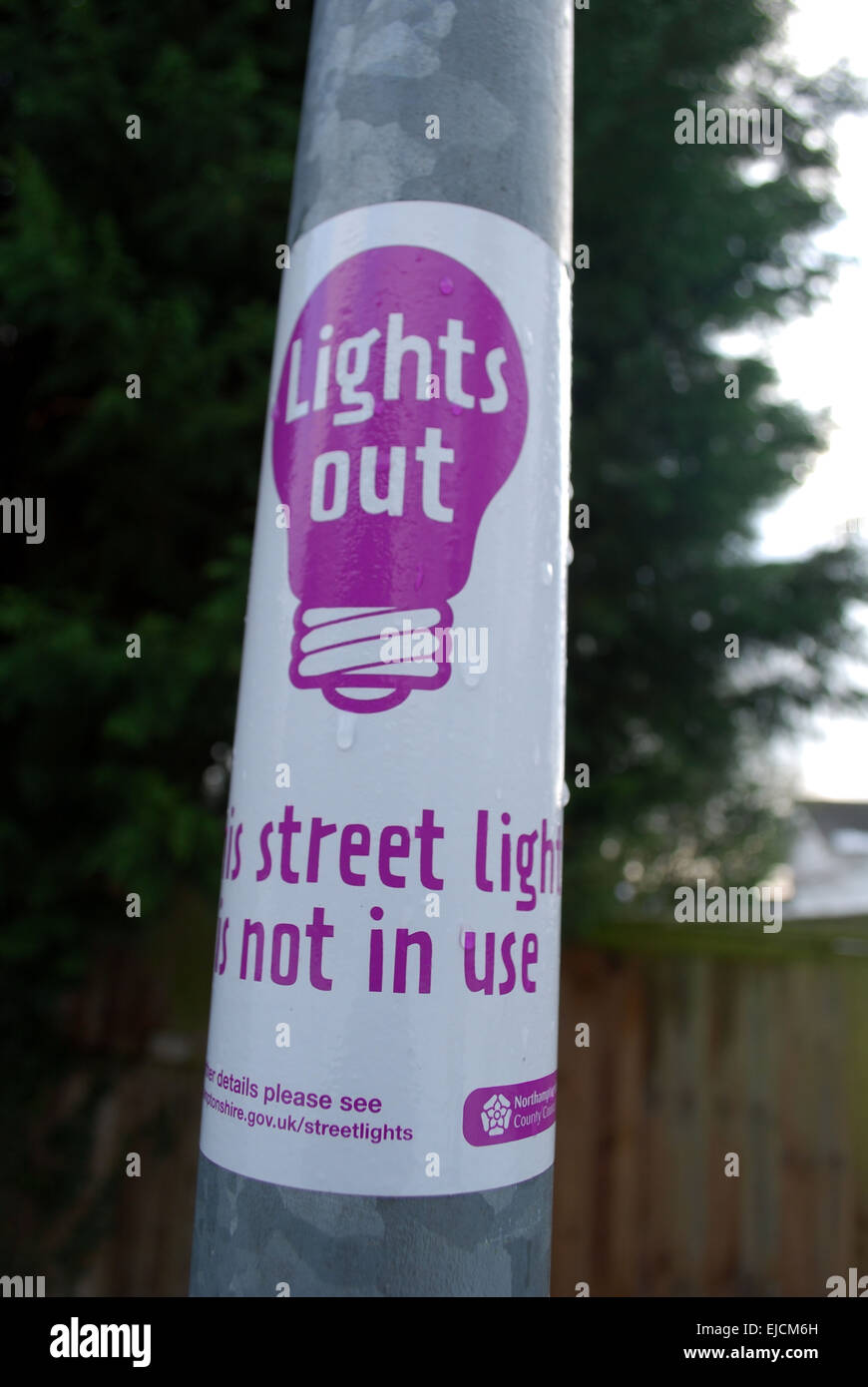 lights out sign Stock Photo - Alamy