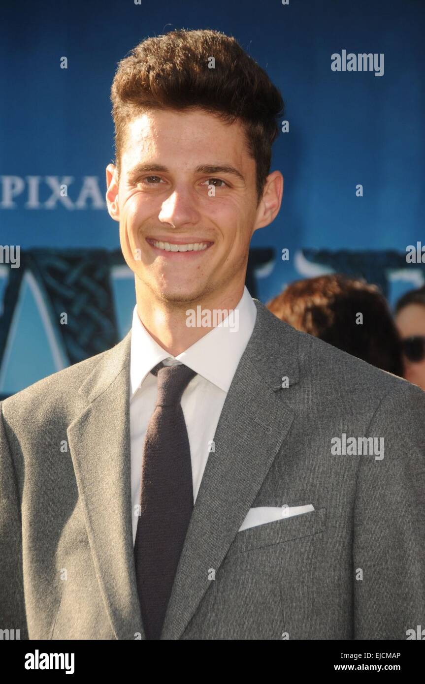 USA. Ken Baumann at arrivals for BRAVE Premiere at the Los Angeles Film ...