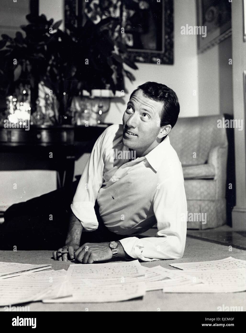 ANDY WILLIAMS.AKA Howard Andrew Williams.1960.Supplied by Photos inc ...