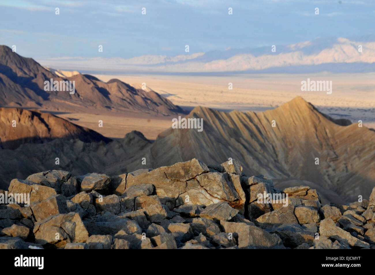 Southern Negev desert and Aravah Valley (wadi arabah) in the area of ...