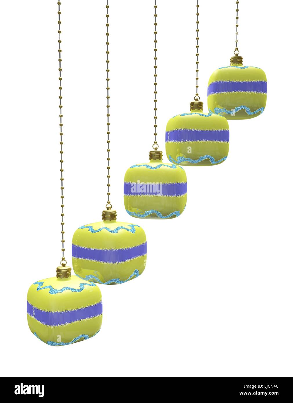 Christmas baubles arrangement hi-res stock photography and images - Alamy