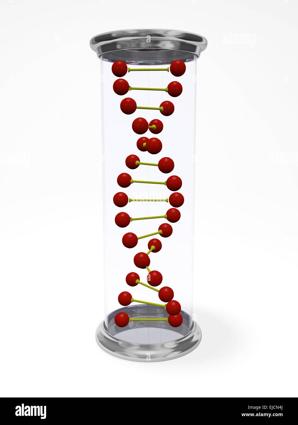 Glass dna model hi-res stock photography and images - Alamy