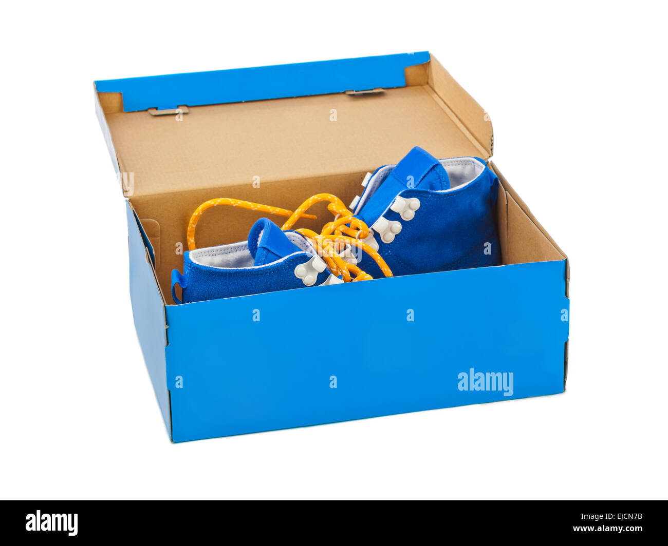 Sneakers in box Stock Photo - Alamy