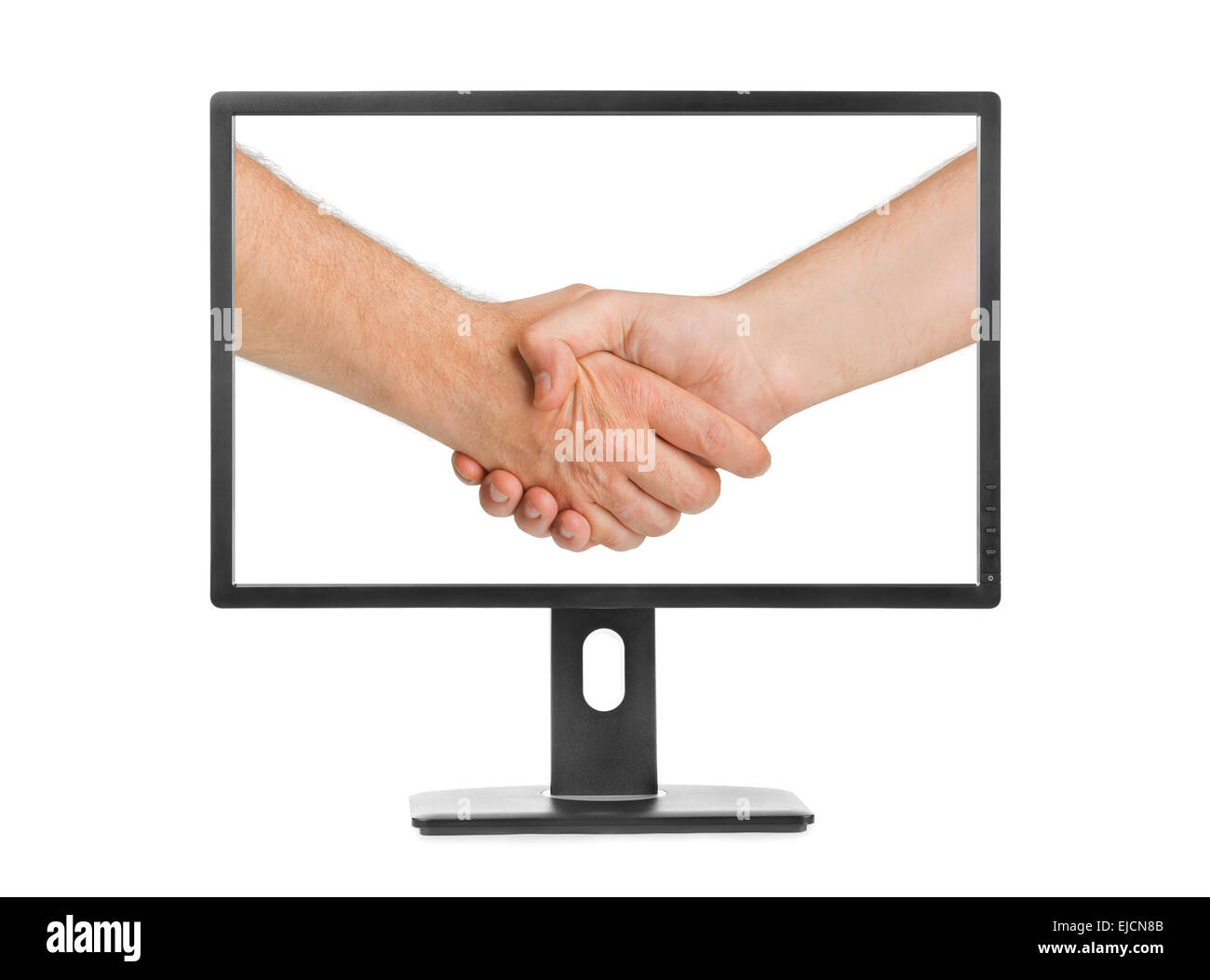 Virtual Handshake High Resolution Stock Photography and Images - Alamy