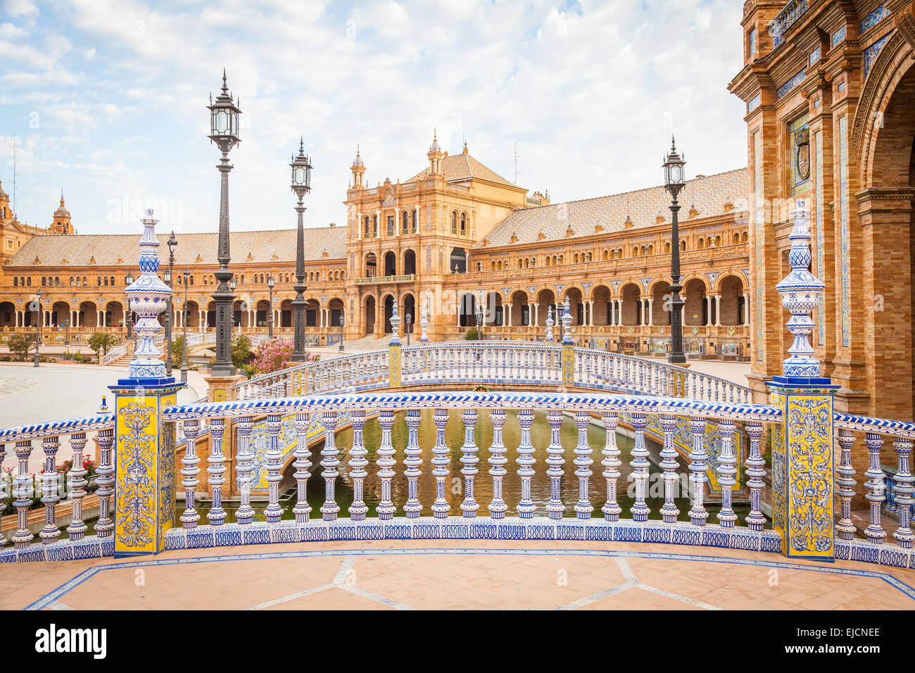 Seville Spain Square Stock Photo - Alamy