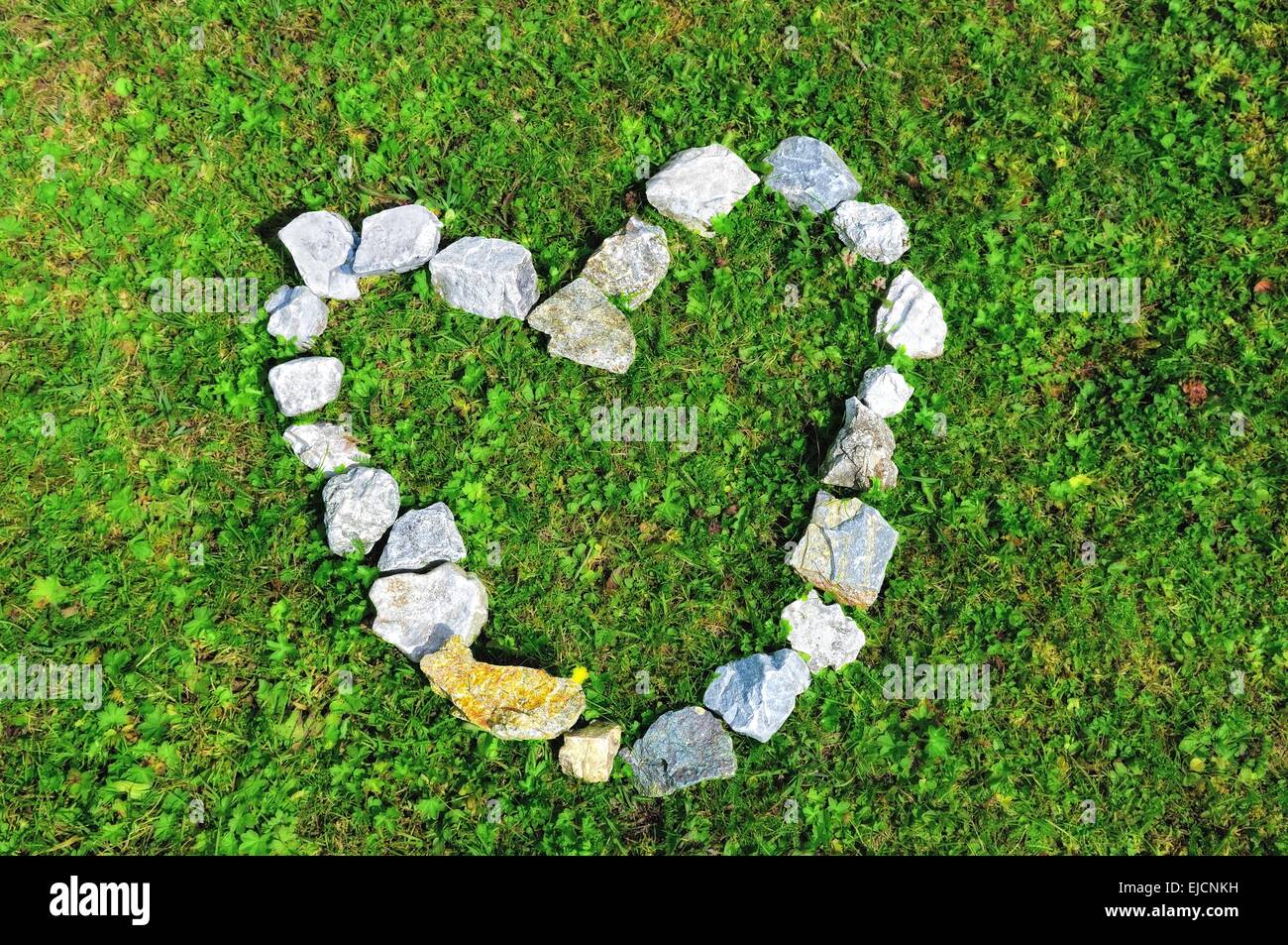 Heart of Stone Stock Photo - Alamy