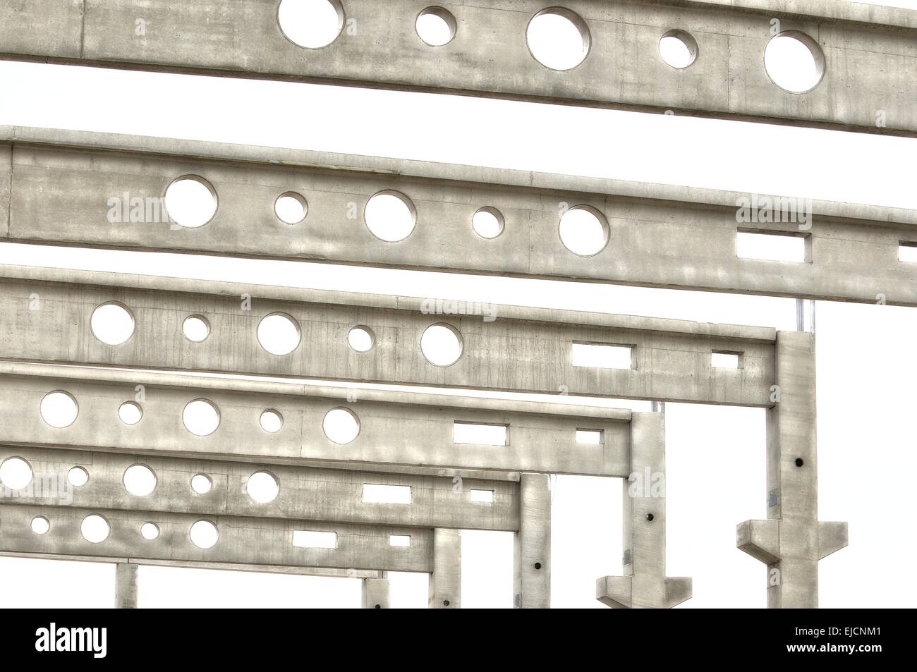 Prestressed concrete beams hi-res stock photography and images - Alamy