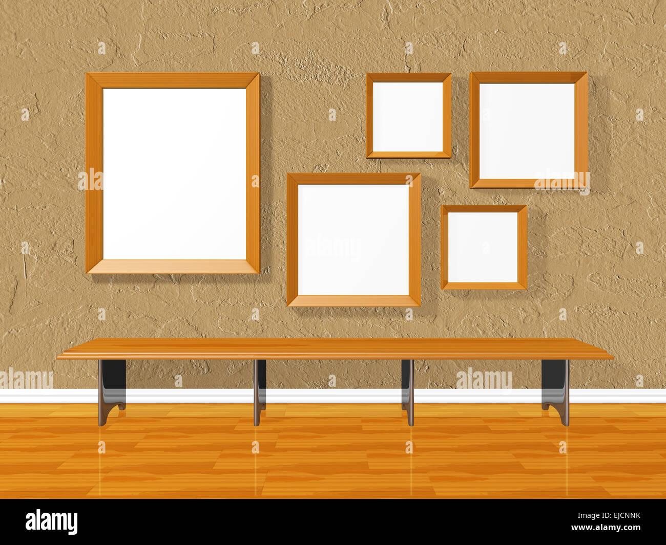 Empty art gallery hi-res stock photography and images - Alamy