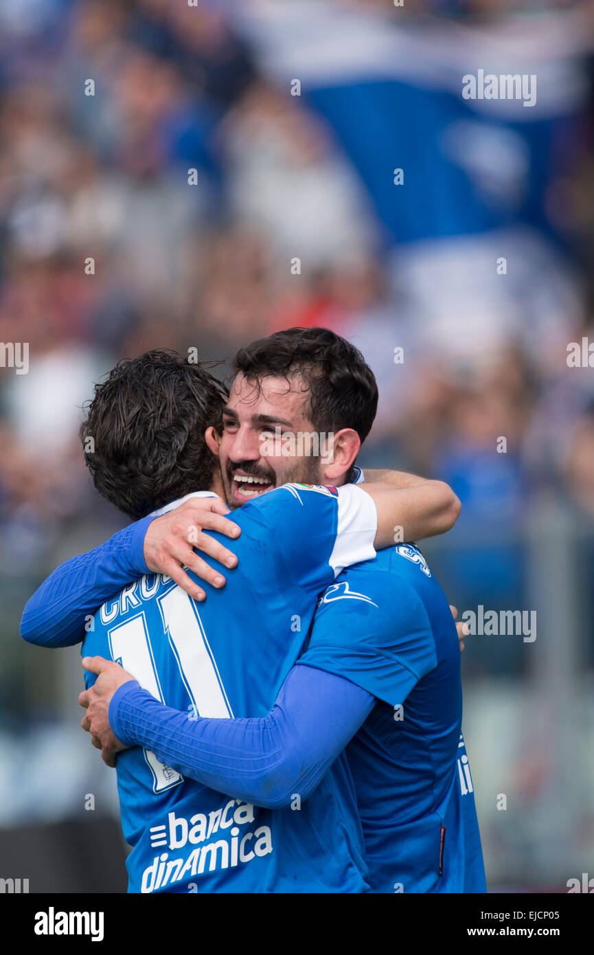 Empoli, Italy. 22nd Mar, 2015. (R-L) Riccardo Saponara, Daniele Croce ...