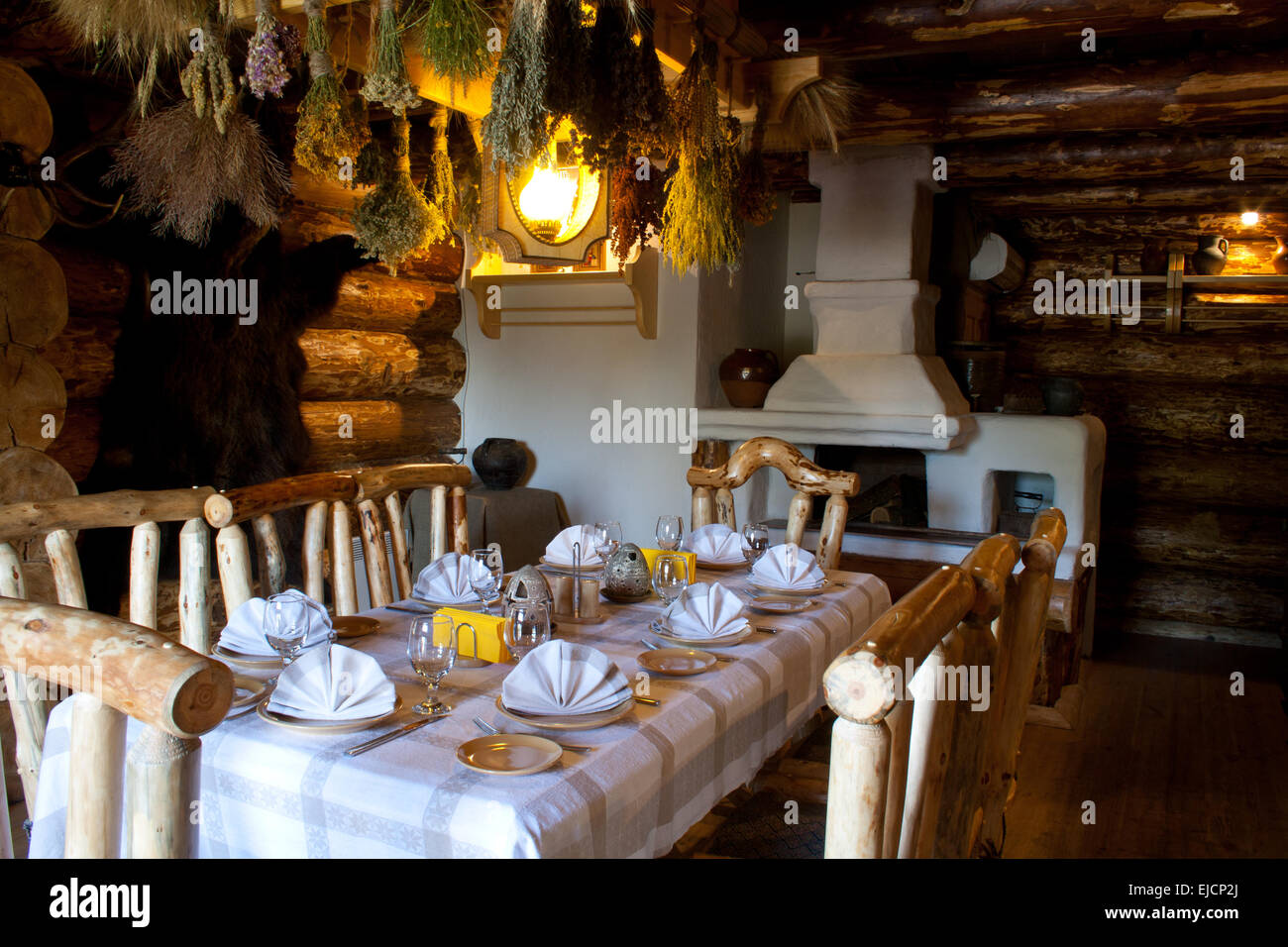 interior of the restaurant Stock Photo - Alamy