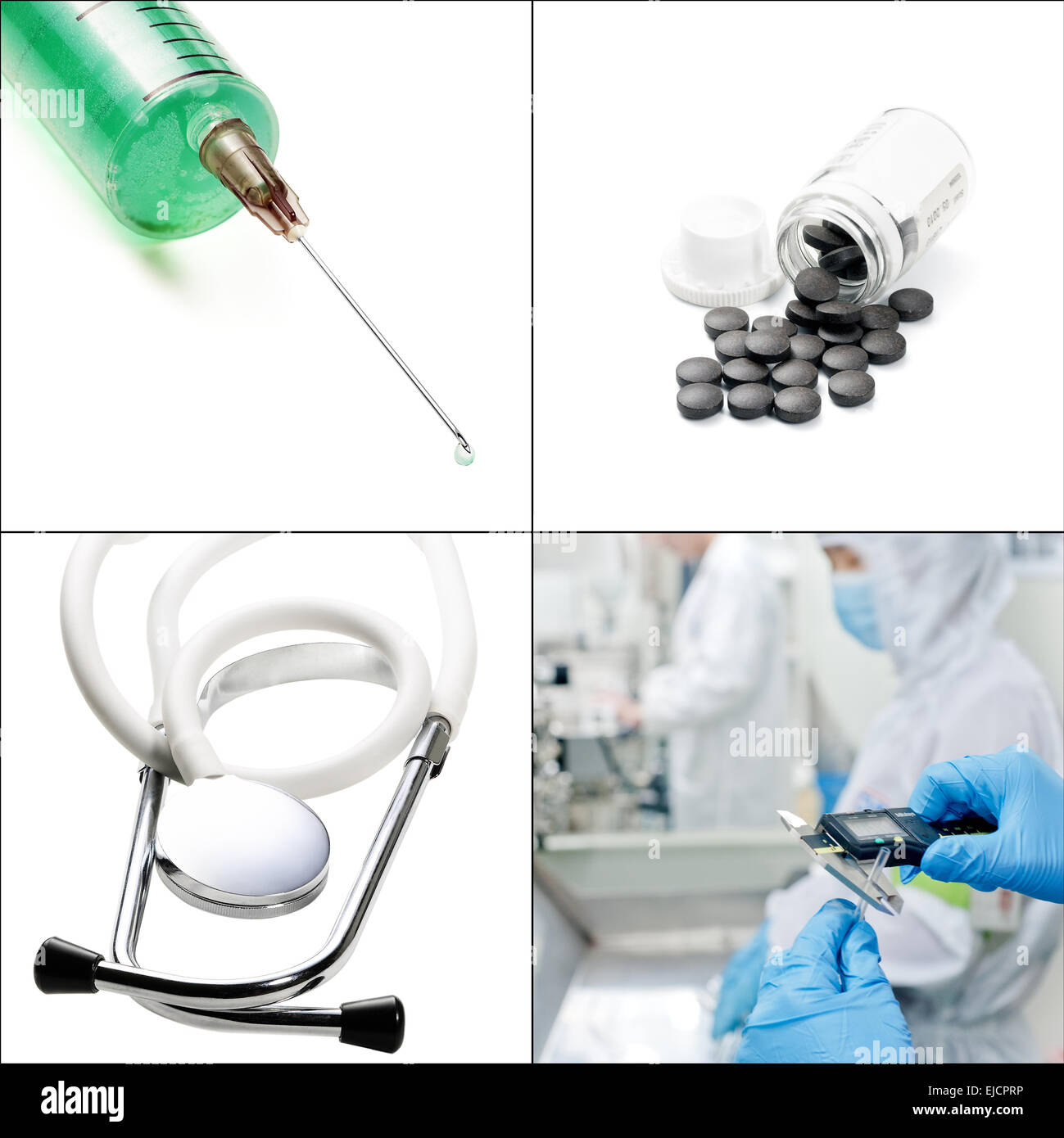 Medical equipment collage hi-res stock photography and images - Alamy