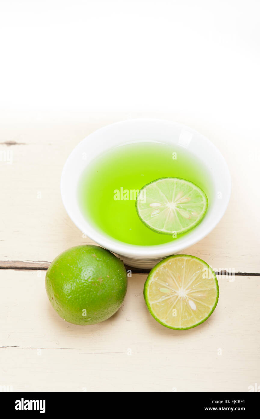 green lime lemonade Stock Photo - Alamy