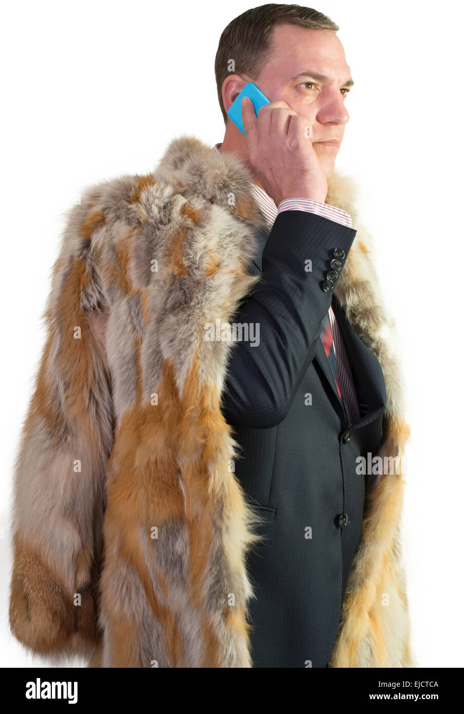 Man fur coat hi-res stock photography and images - Alamy