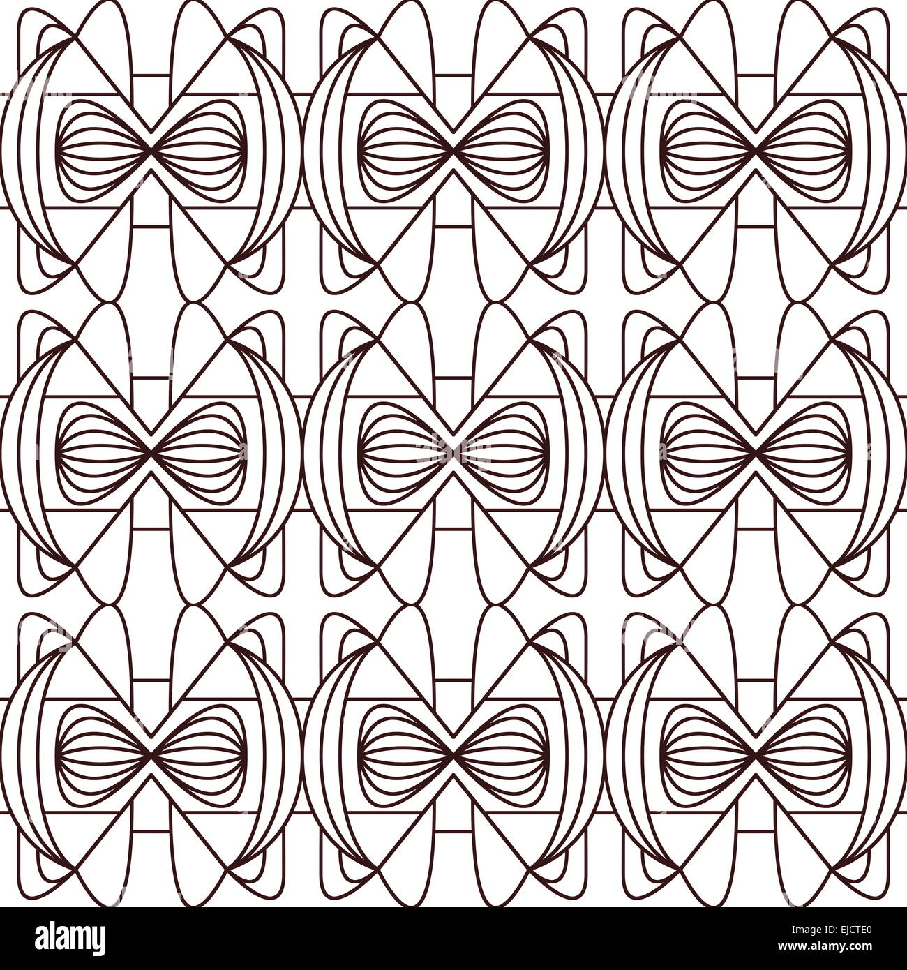 Jugendstil pattern seamless hi-res stock photography and images - Alamy