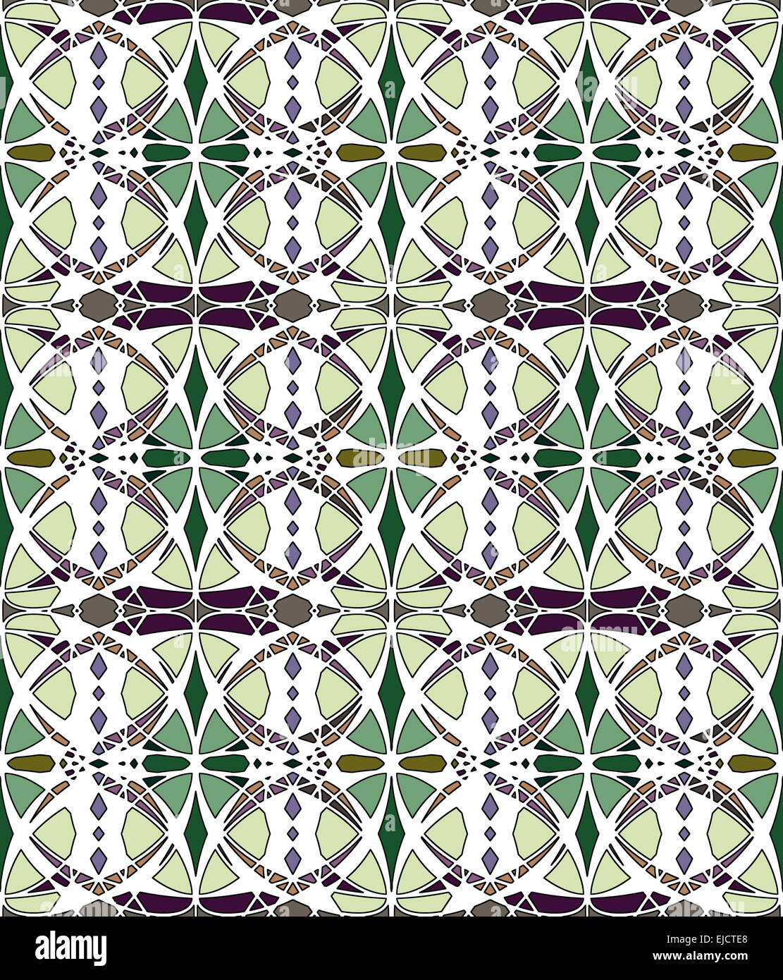 Jugendstil pattern seamless hi-res stock photography and images - Alamy