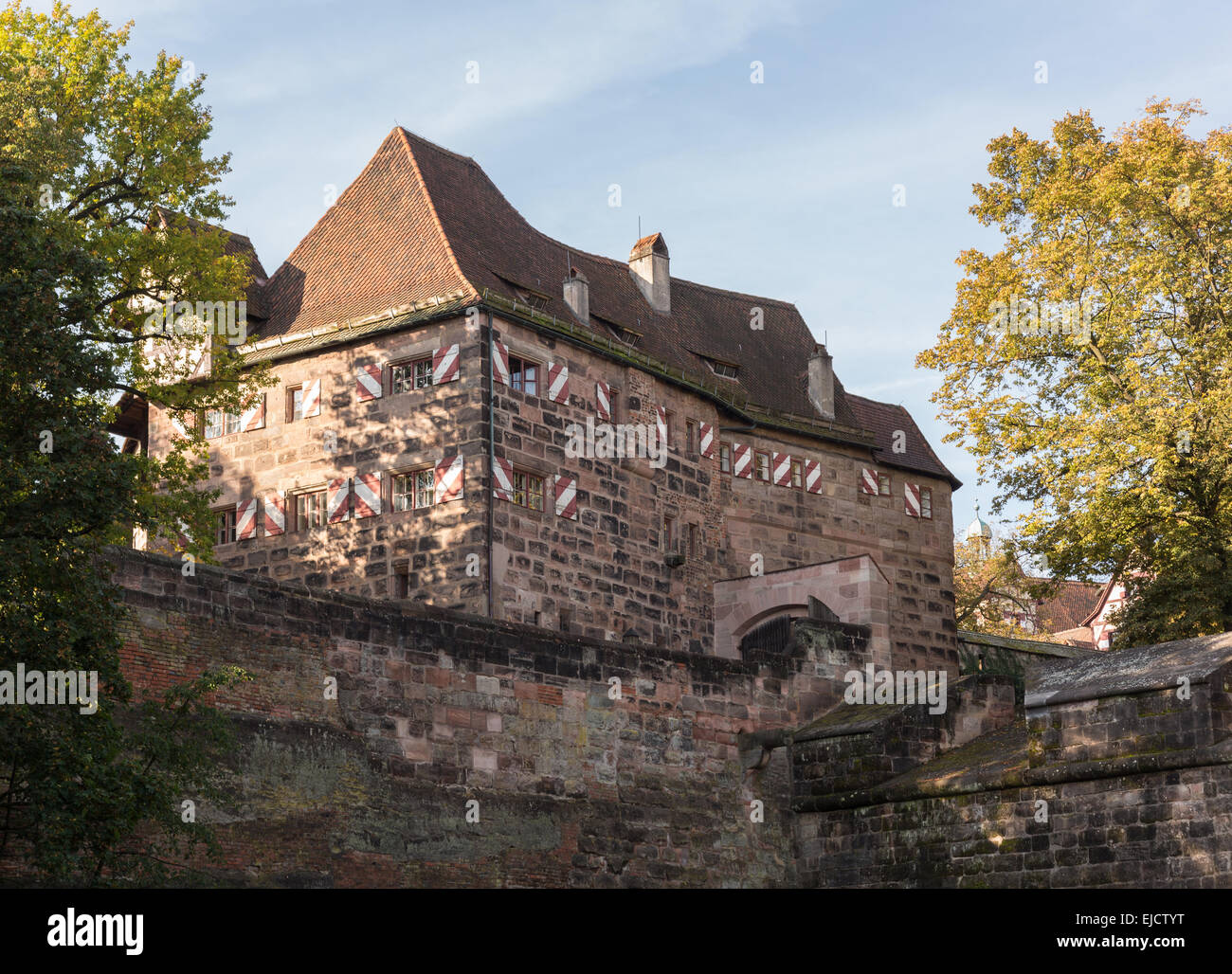 Kaiserburg Castle in Nuremberg Stock Photo - Alamy