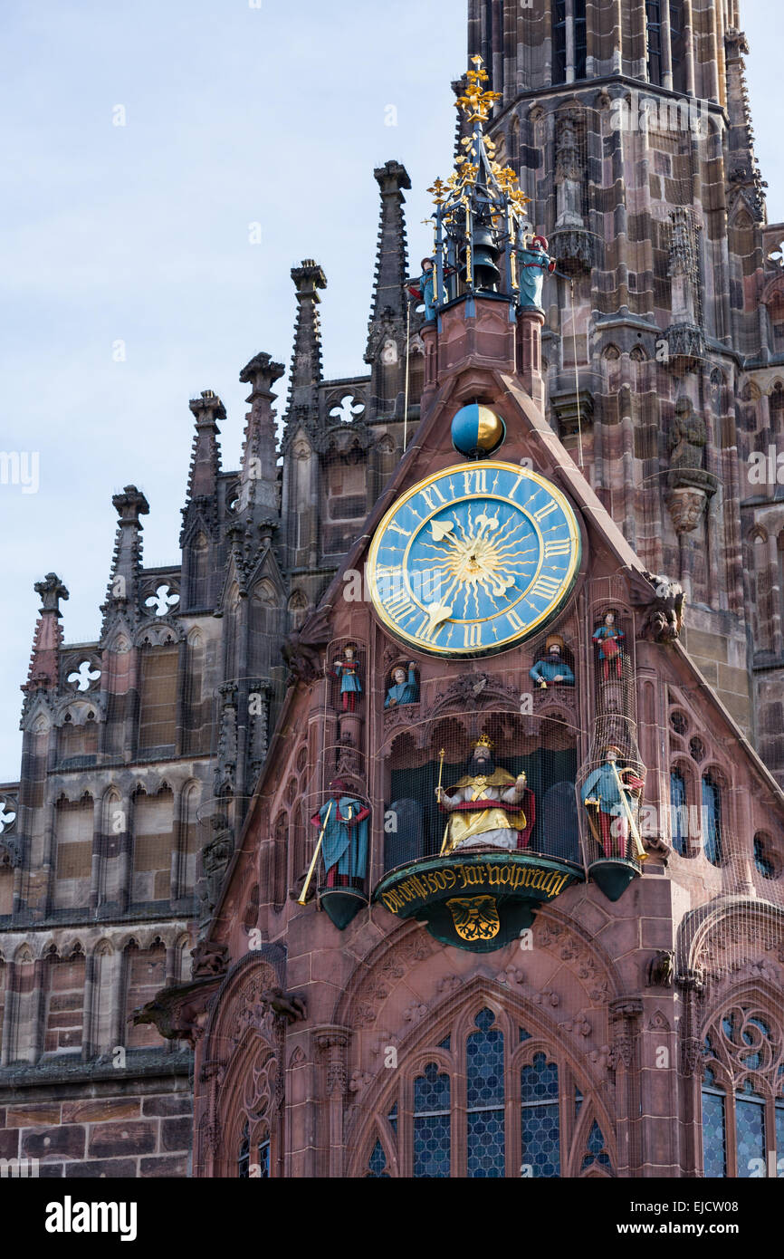 Architecture clock nobody nuremberg hi-res stock photography and images ...