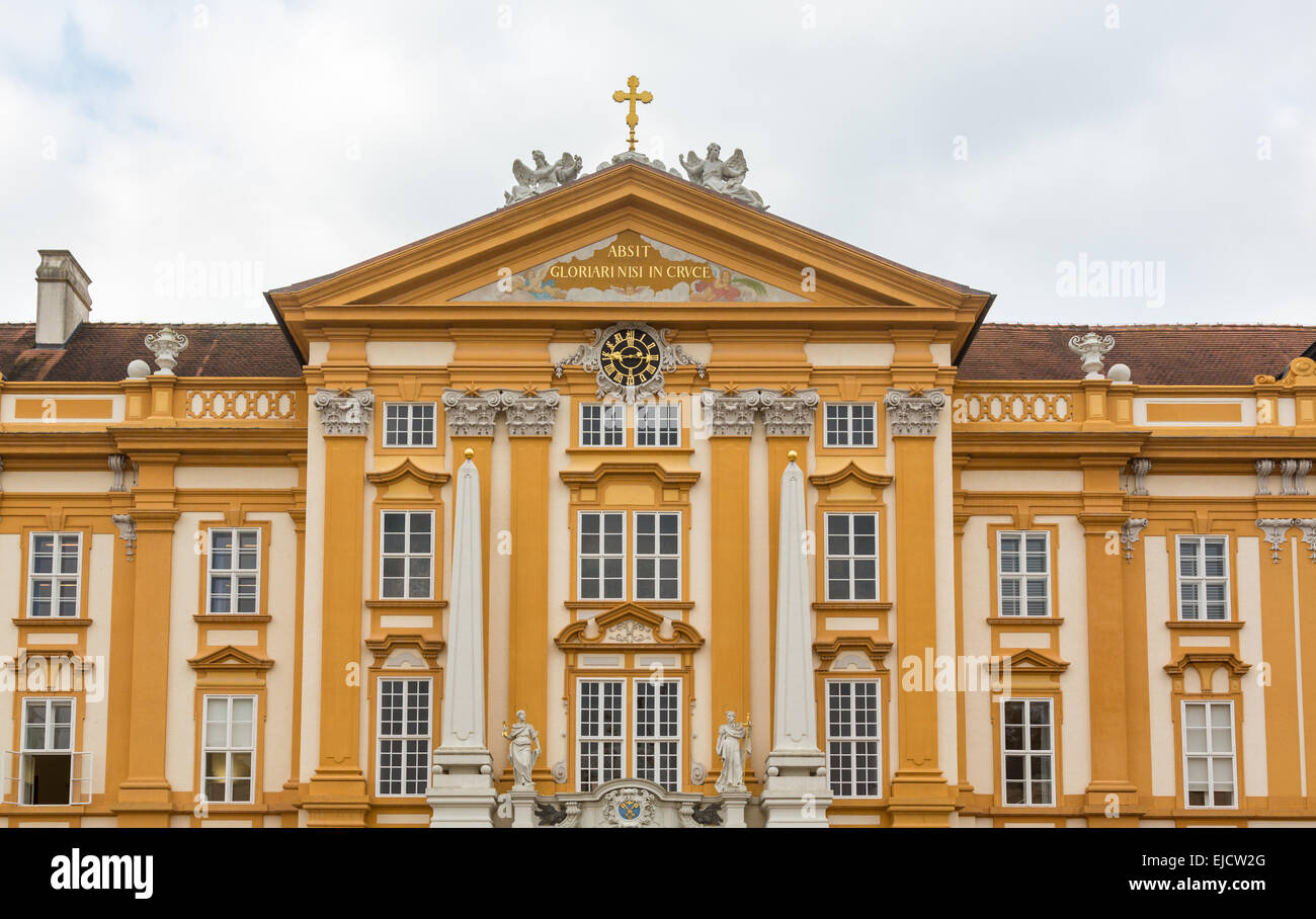 Exterior of Melk Abbey in Austria Stock Photo - Alamy