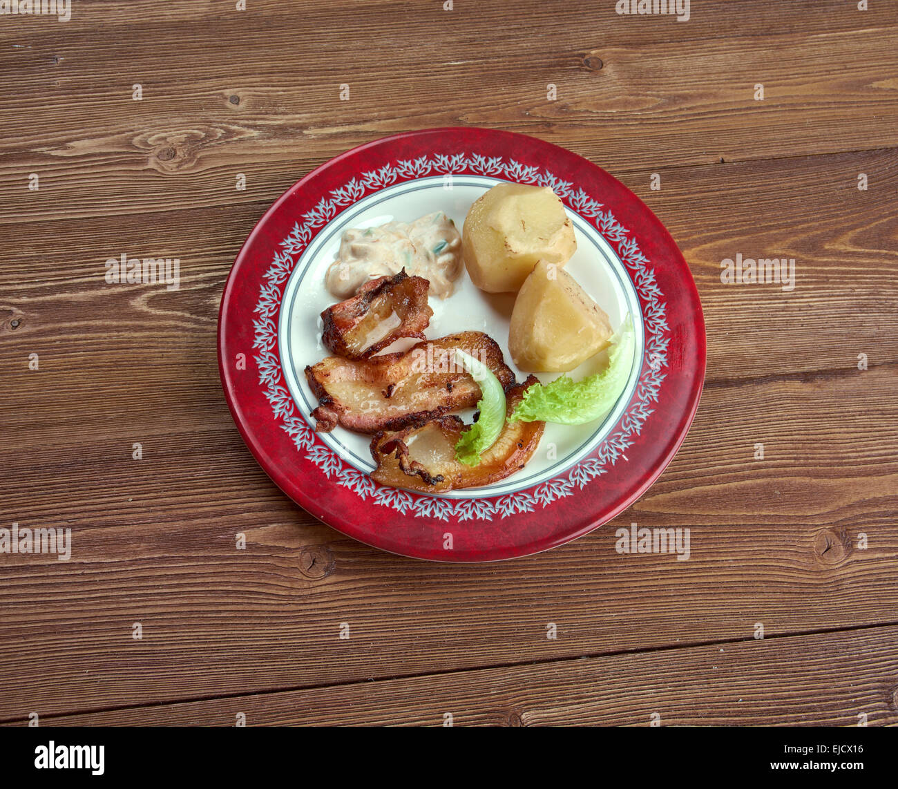Stekt bacon hi-res stock photography and images - Alamy