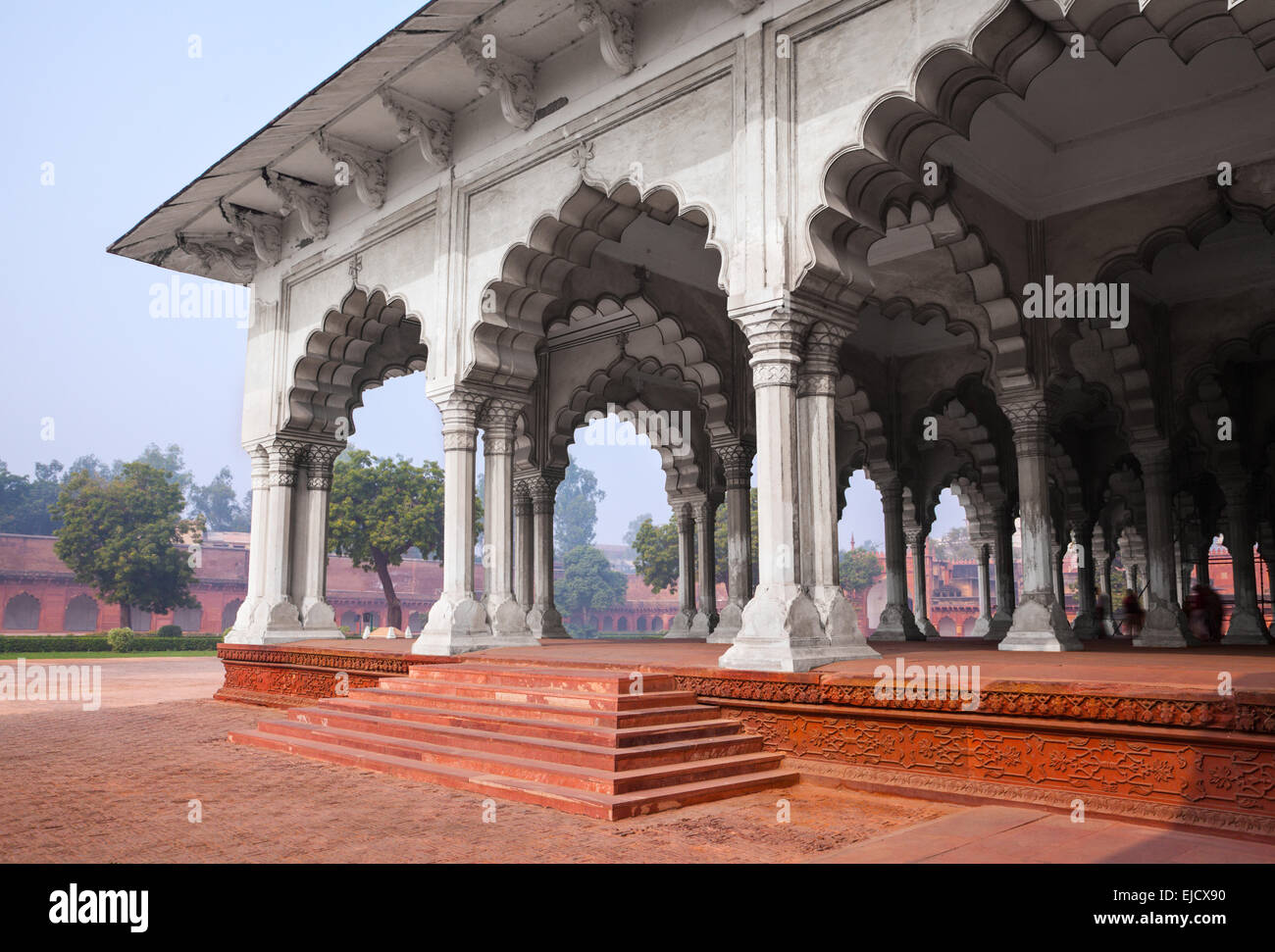 Pillar Gallery in Agra, Uttar Pradesh, India Stock Photo - Alamy