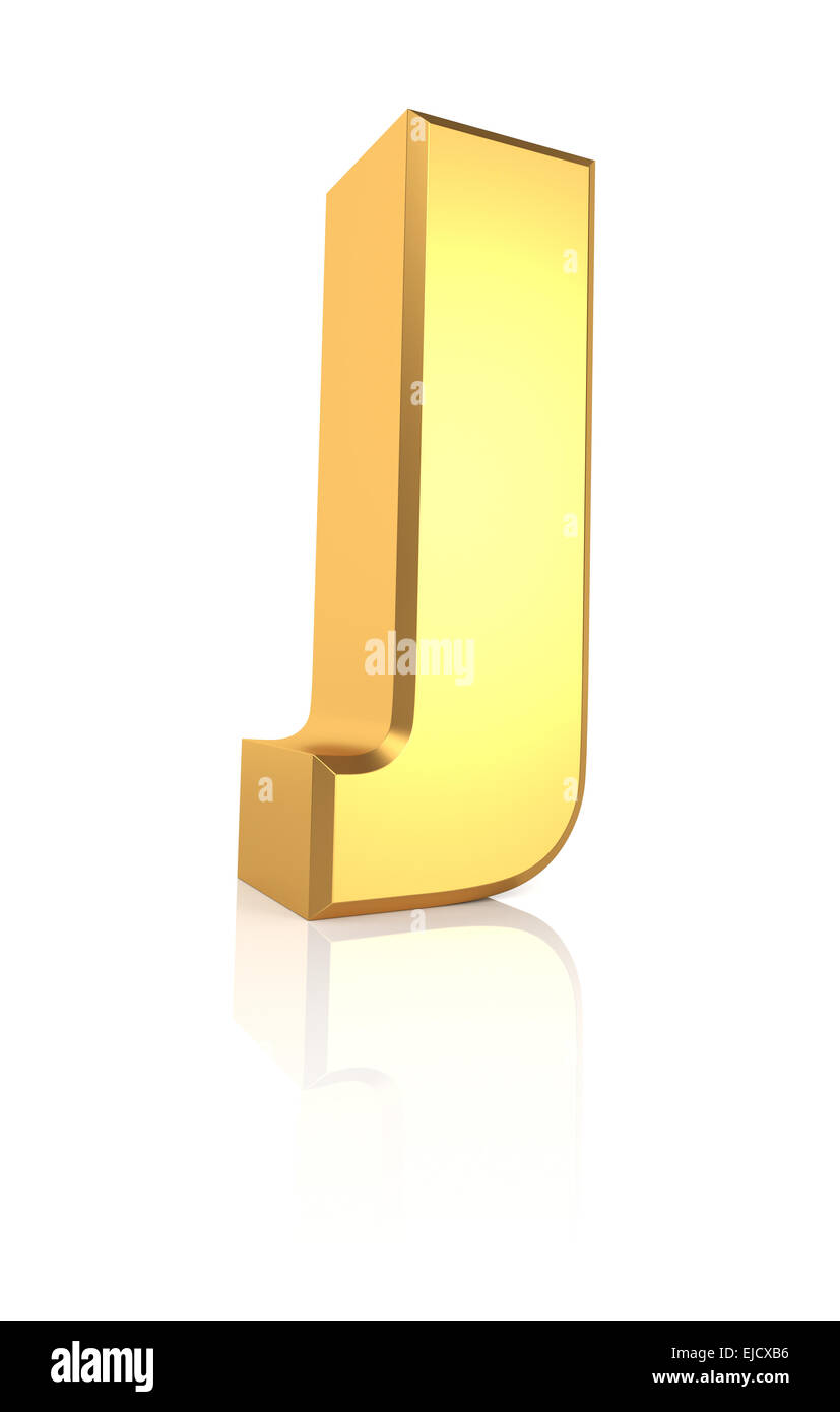 3d letter j Cut Out Stock Images & Pictures - Alamy