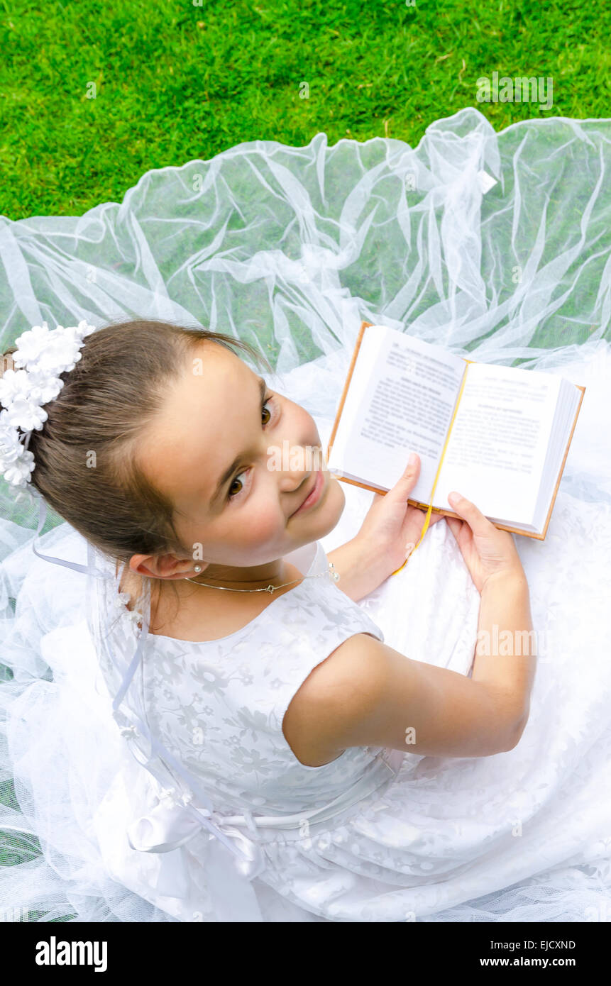 First Holy Communion Stock Photo - Alamy