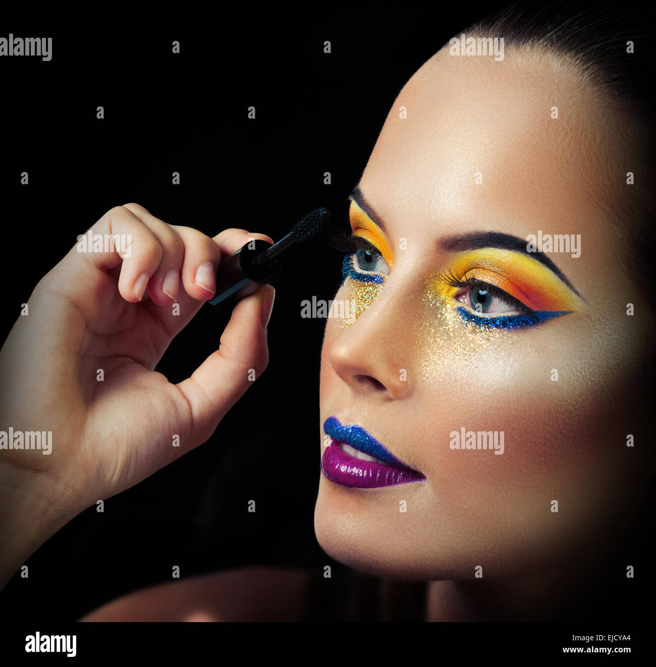 Professional Make up concept Stock Photo - Alamy