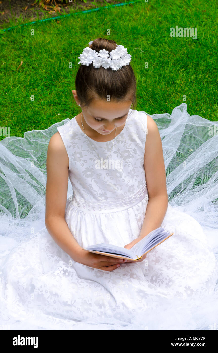 First Holy Communion Stock Photo - Alamy