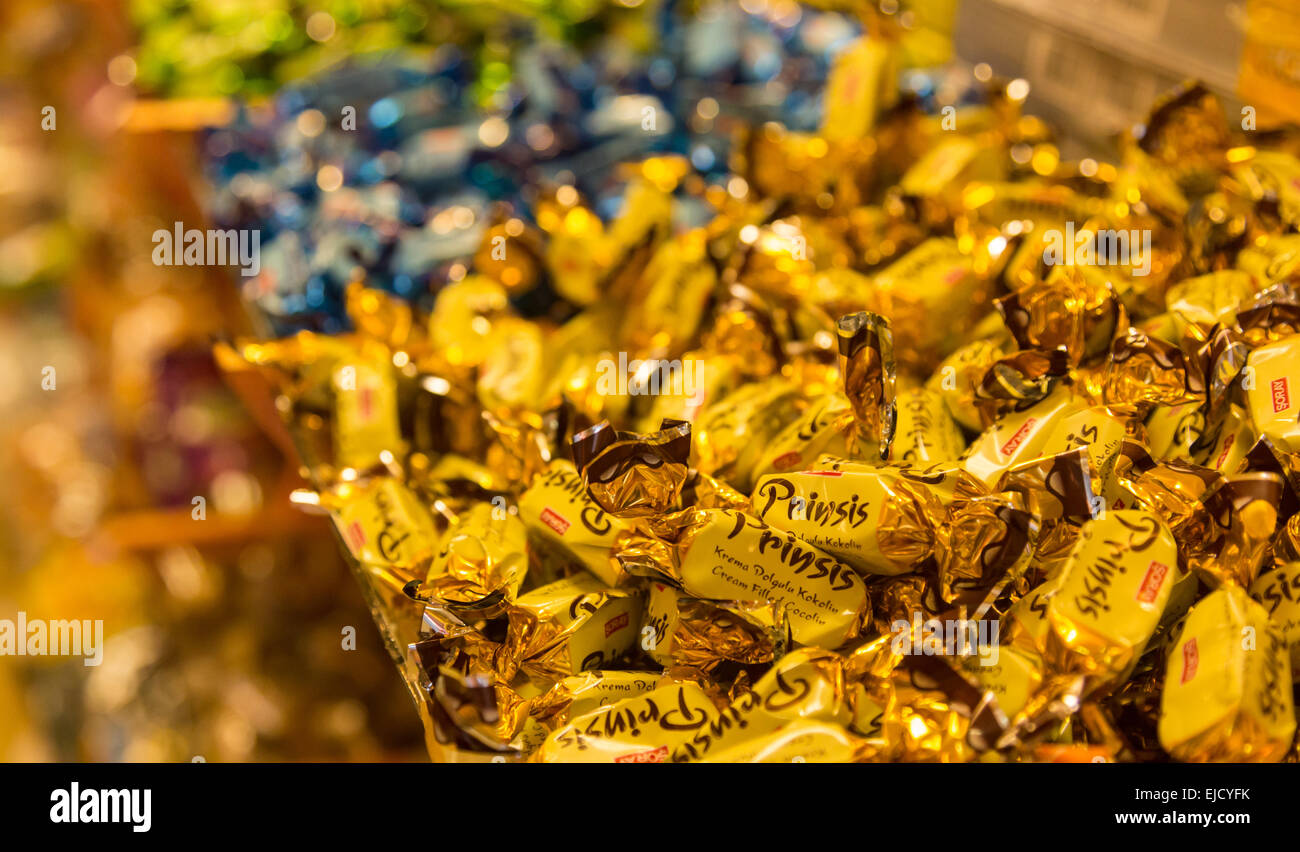 Princis sweets in Bahrain sweet shop Stock Photo - Alamy