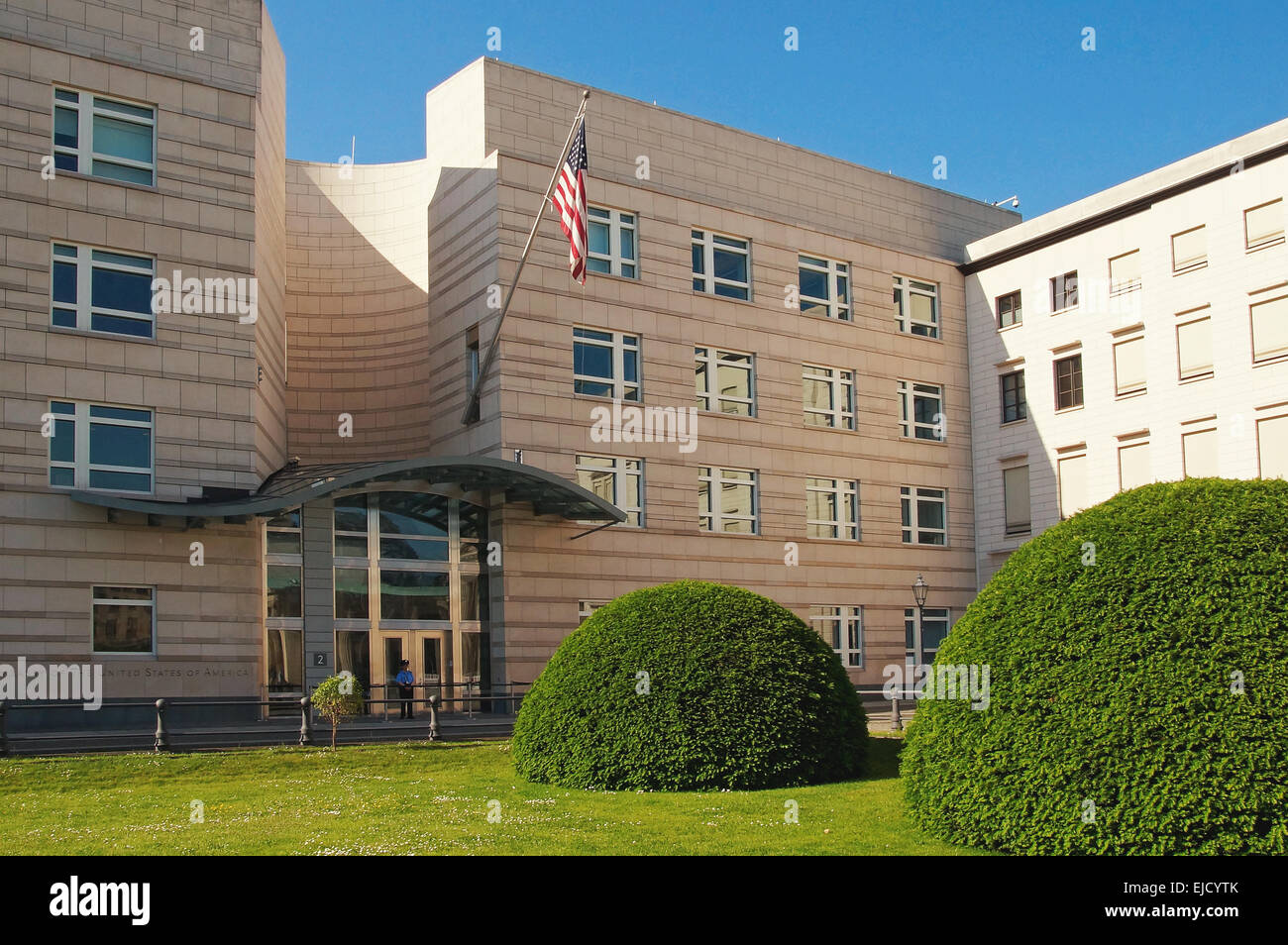 American Embassy Berlin Germany Stock Photo - Alamy