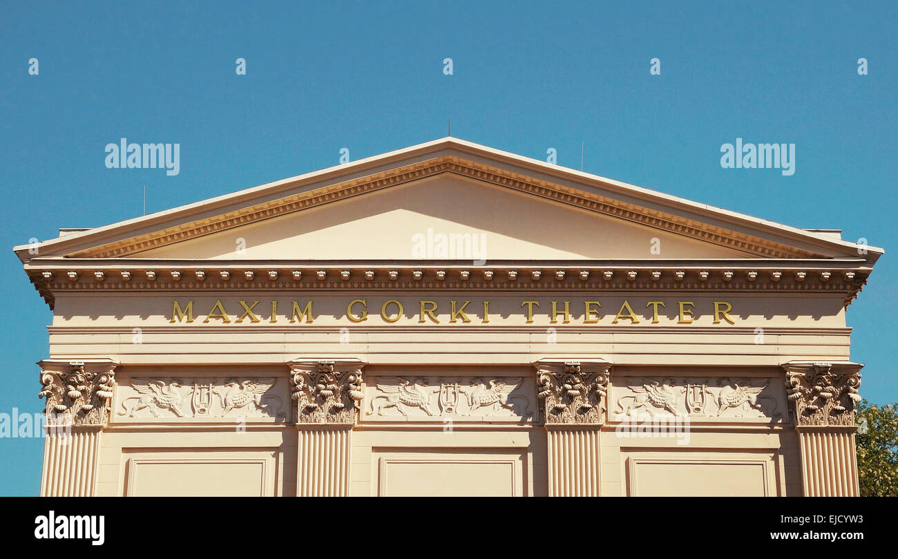 Maxim Gorki Theatre Berlin Germany Stock Photo - Alamy