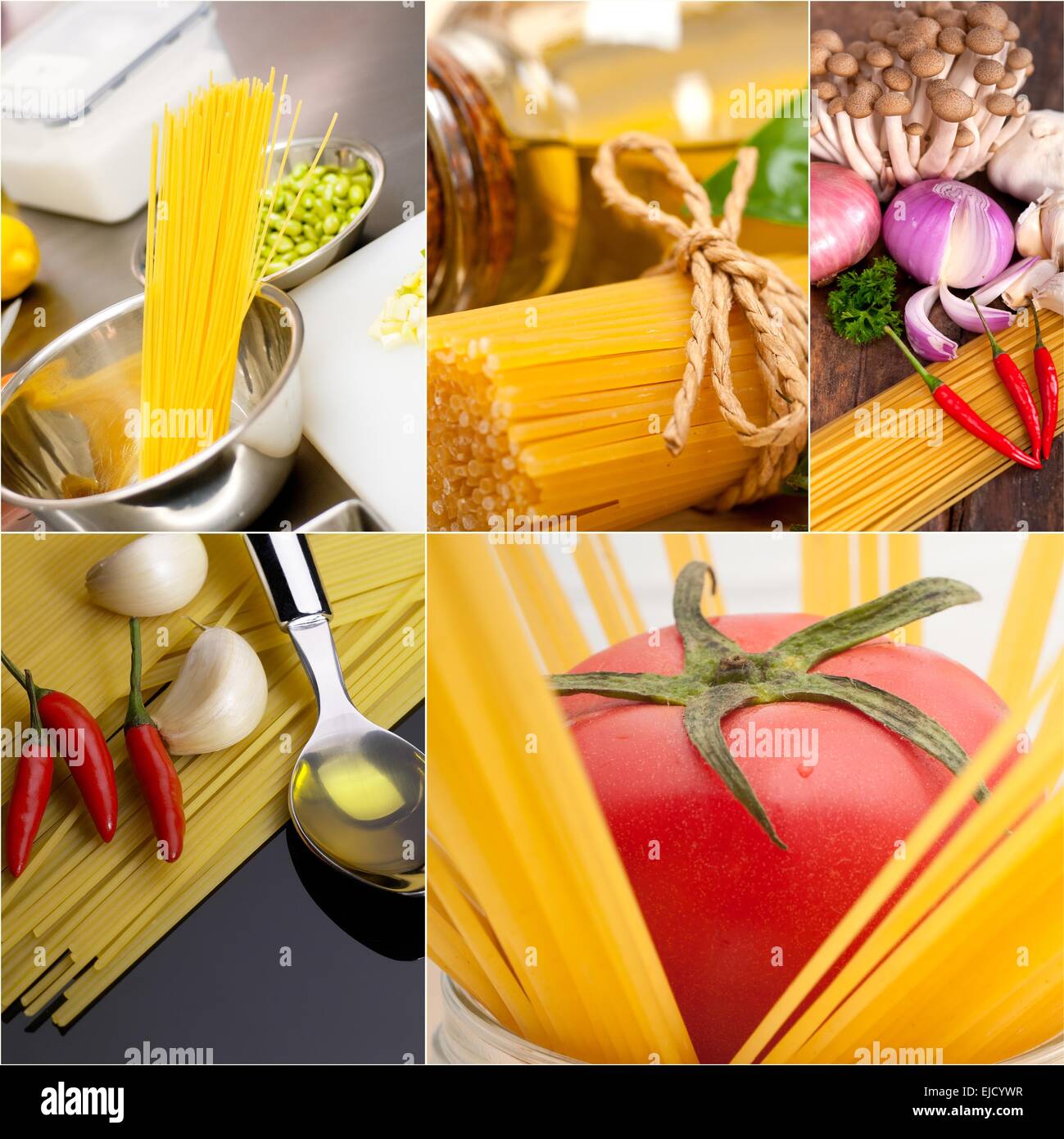 healthy Vegetarian vegan food collage Stock Photo - Alamy