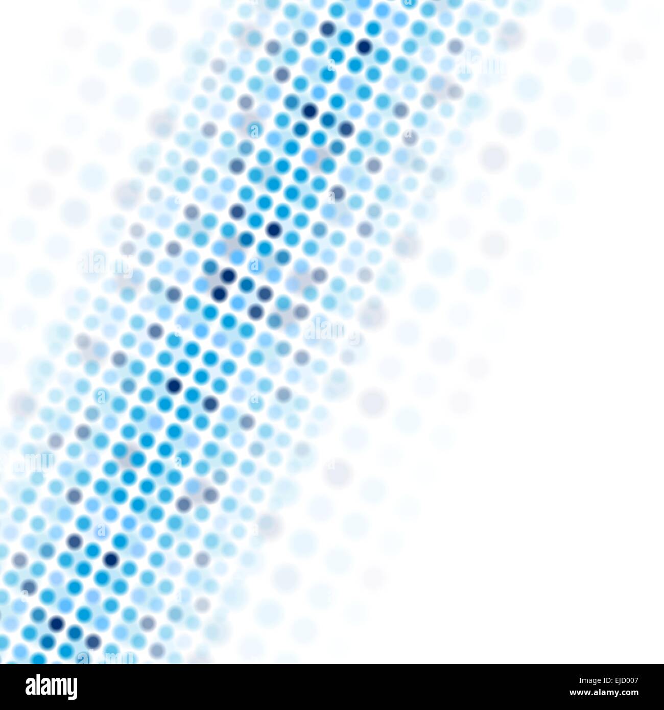 Blue tech circles on white background Stock Photo - Alamy