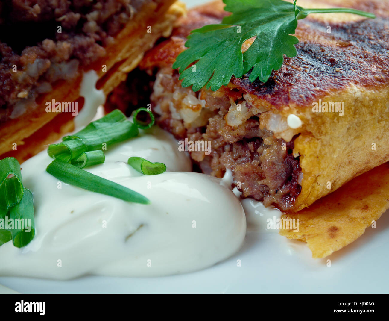 Chimichanga hi-res stock photography and images - Alamy