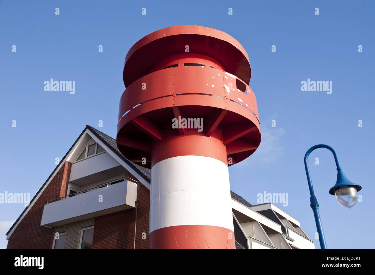Lighthouse on Amrum Stock Photo - Alamy