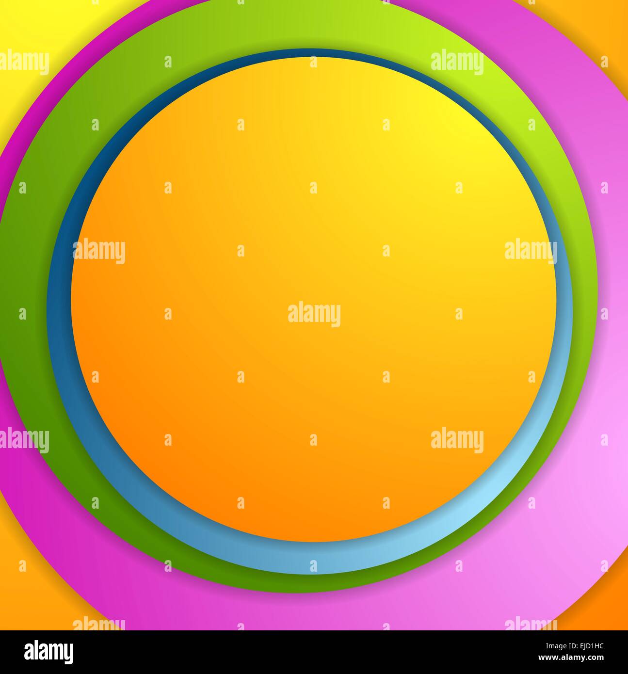 Bright colorful circles background Stock Photo - Alamy