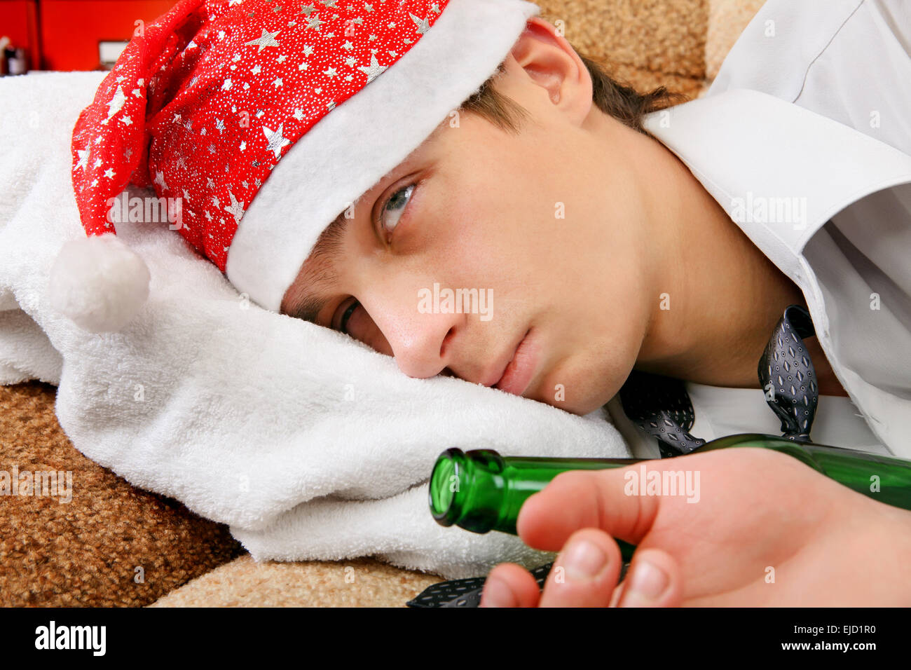 Drunk sick teen hi-res stock photography and images - Alamy