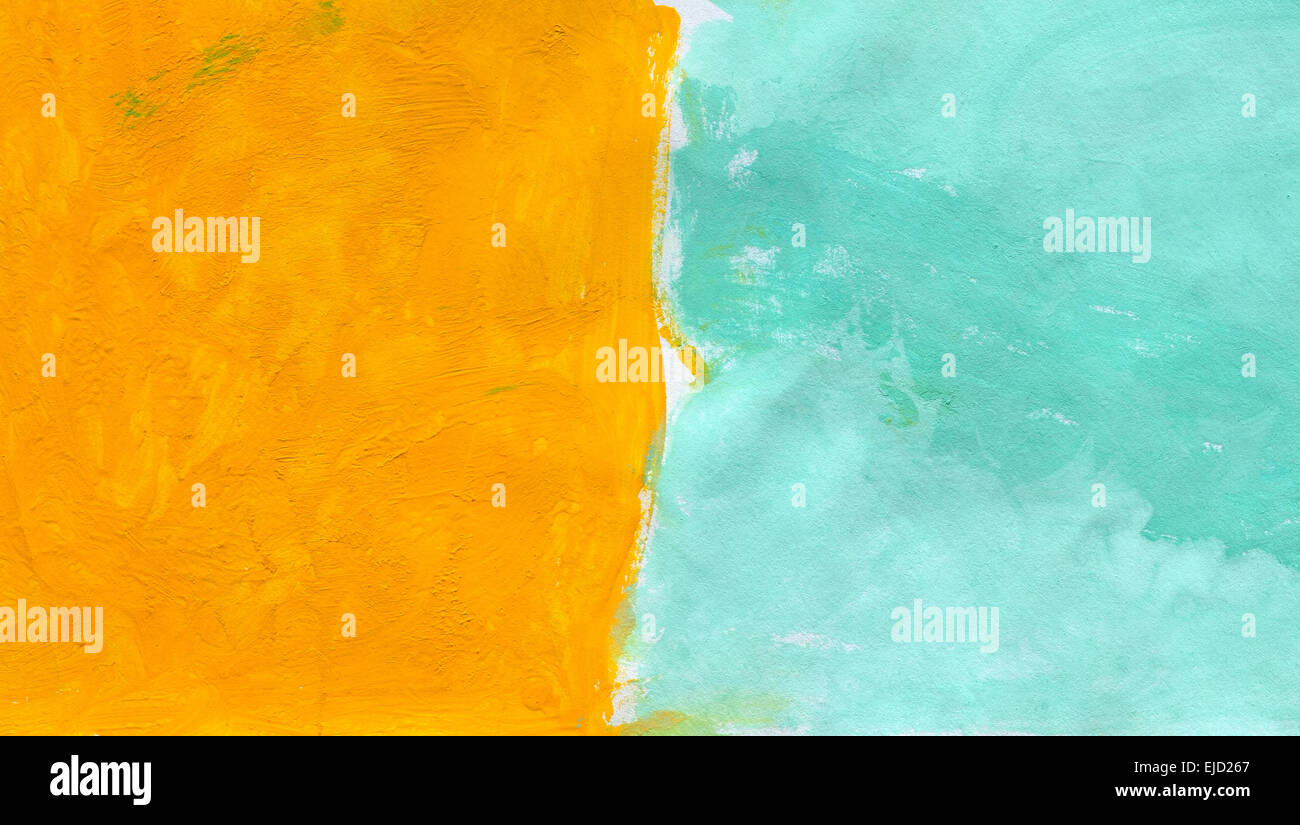 orange and blue. two colored paper Stock Photo - Alamy