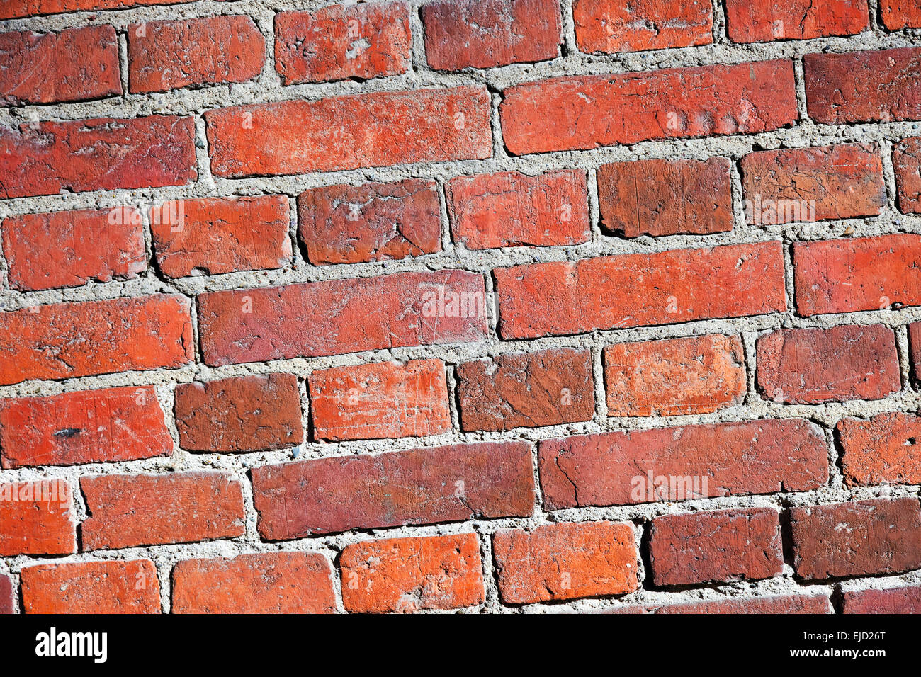 Diagonal red brick wall hi-res stock photography and images - Alamy