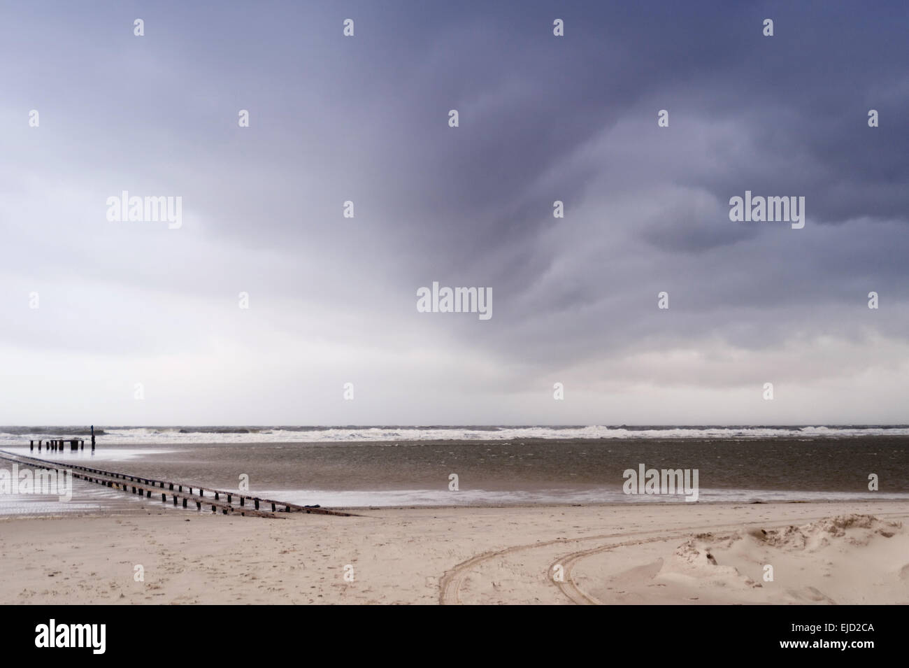 Beach of Amrum Stock Photo - Alamy